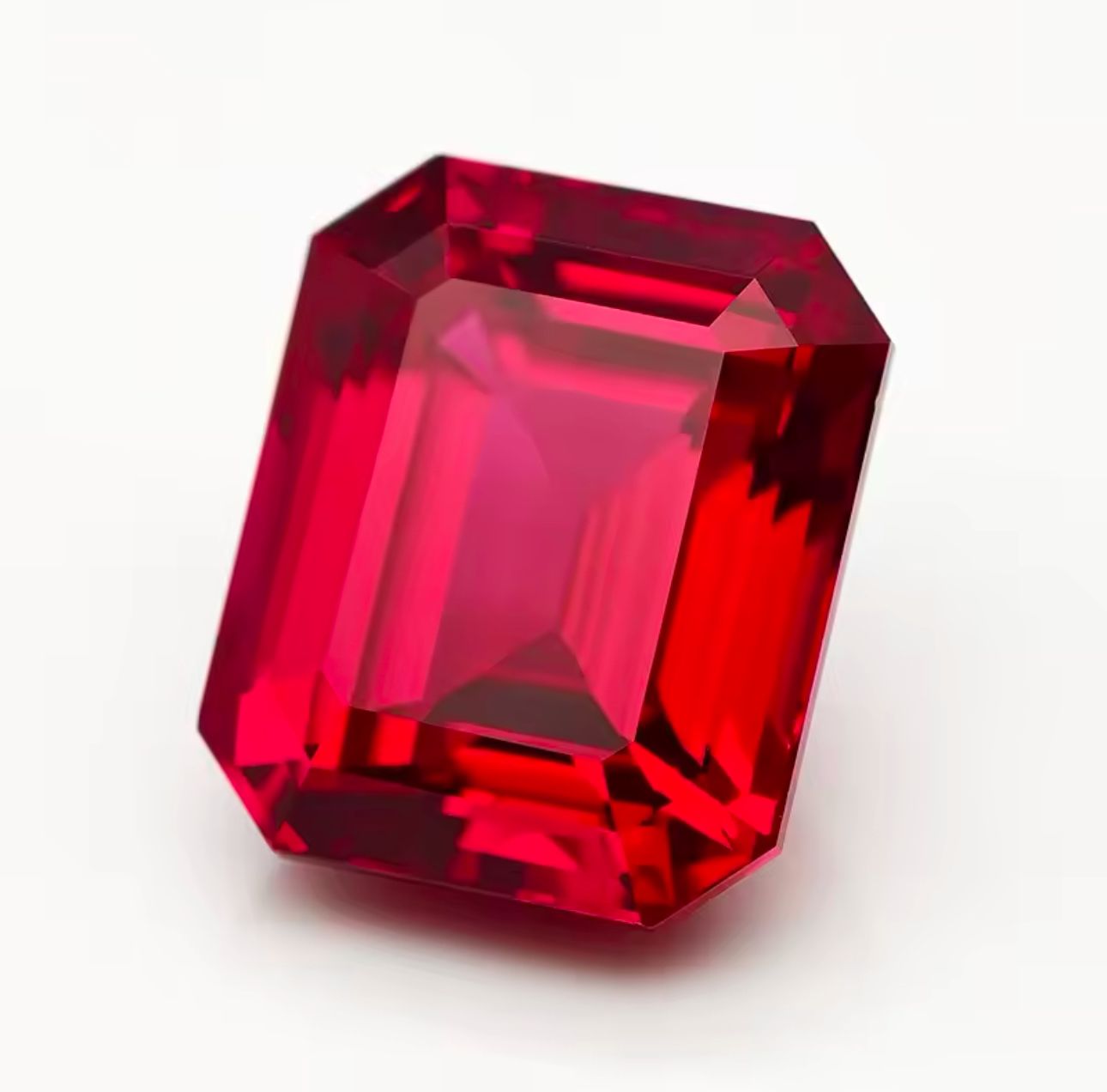 RUBÍ LAB GROWN 1.35 CT AGL CORTE ESMERALDA – SIRIUS GEMS